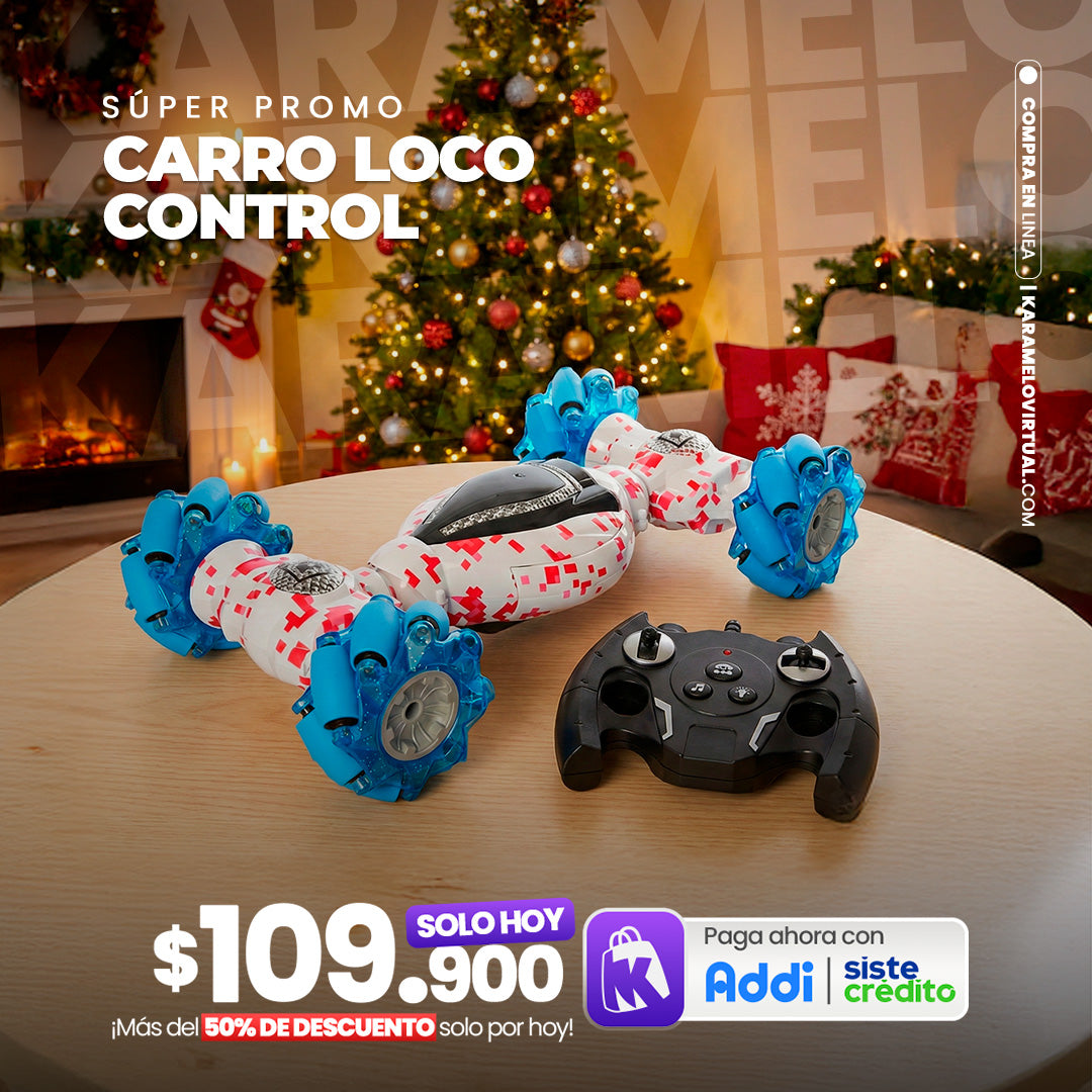 CARRO LOCO 4X4 CONTROL REMOTO – Karamelo Tienda Virtual