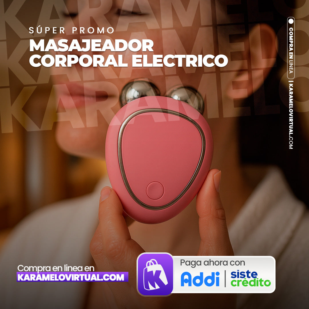 MASAJEADOR FACIAL MICROCORRIENTE – Karamelo Tienda Virtual