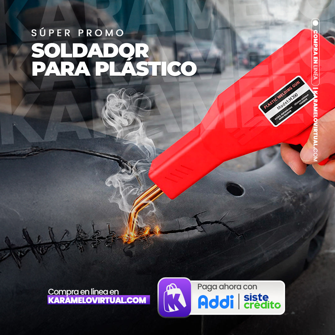 KIT DE SOLDADURA DE PLÁSTICO DE 50W – Karamelo Tienda Virtual